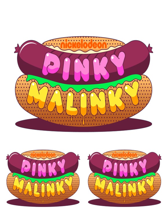 STICKERS Pinky Malinky Decals 7 and Pair of 3 | Etsy