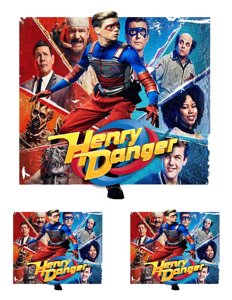 STICKERS Henry Danger Good Vs Evil Decals 7 and Pair of | Etsy