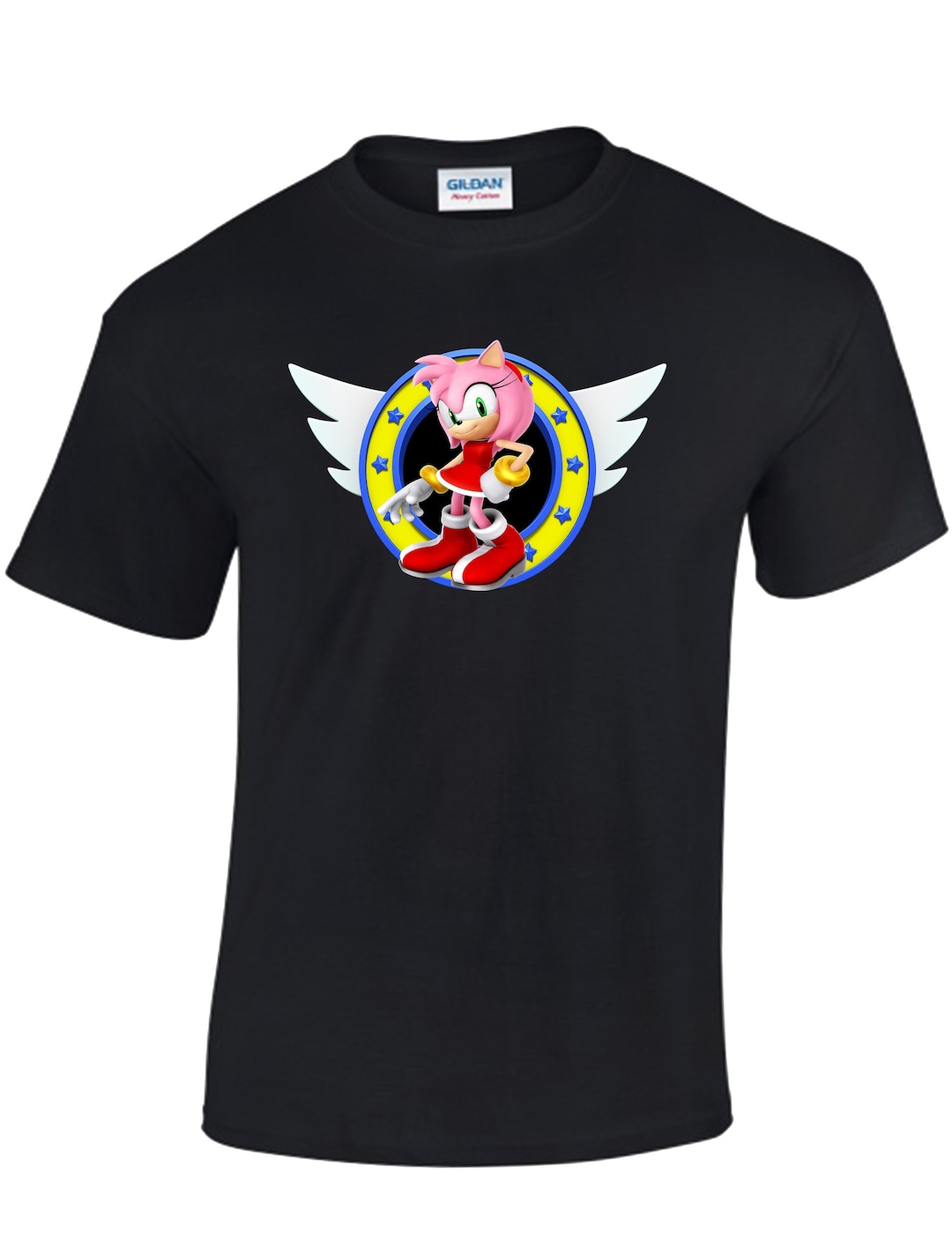 Sonic and Friends - Amy Rose - Custom Shirt - Many Sizes & Colors - Etsy