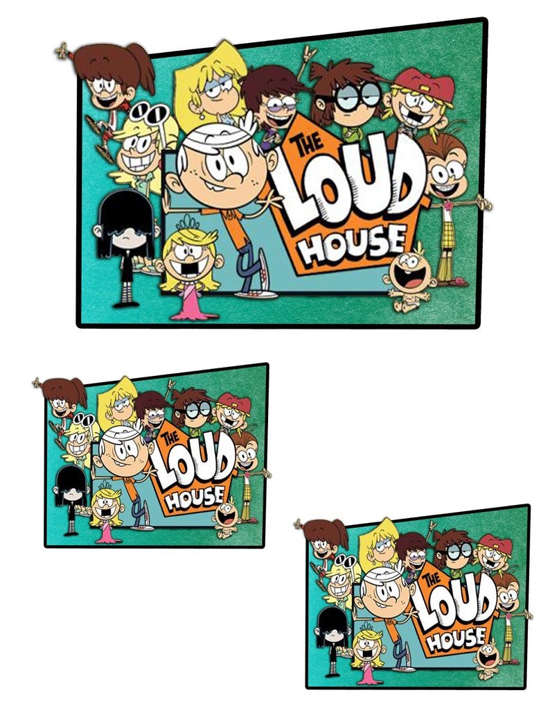 STICKERS the Loud House Kids Decals 7 and Pair of - Etsy