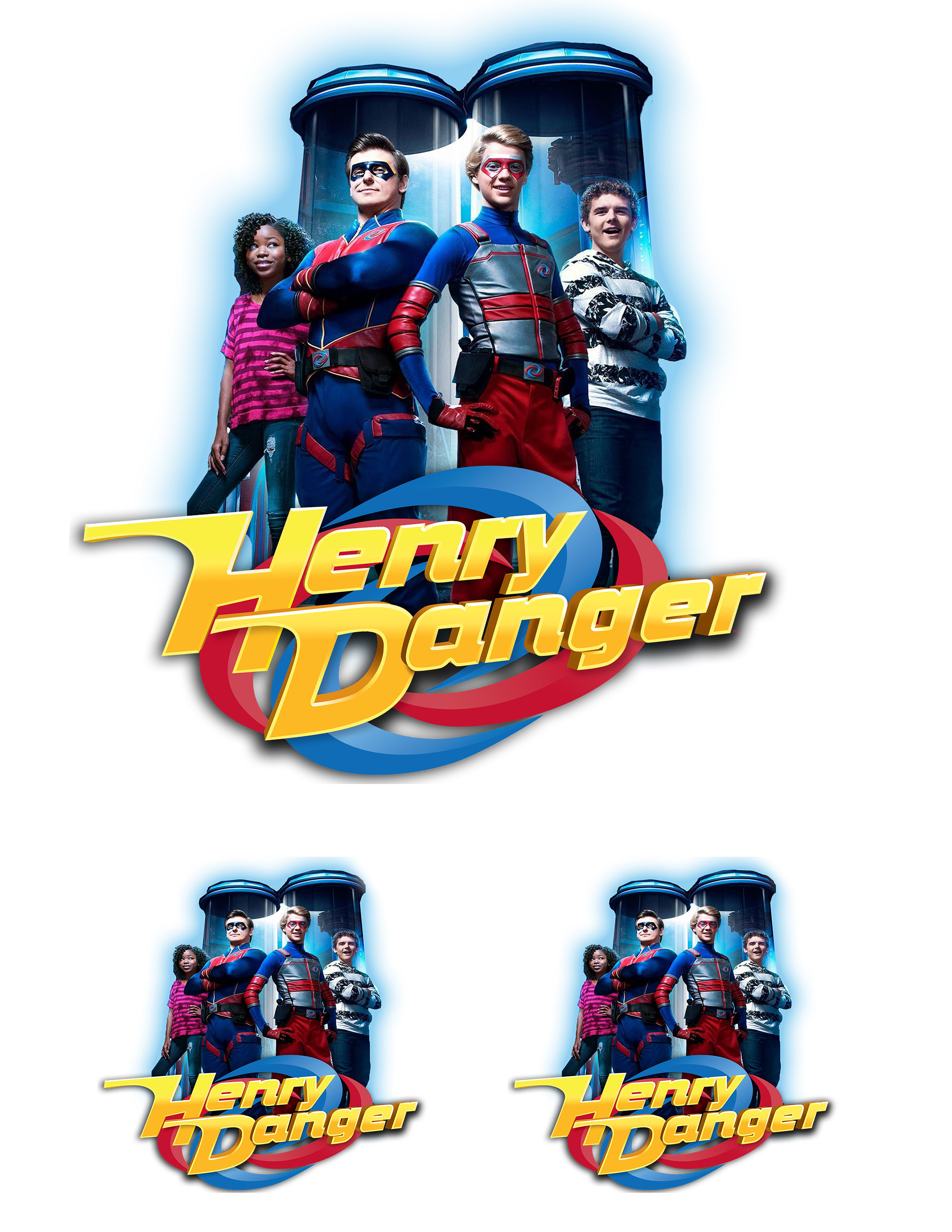 STICKERS Henry Danger Control Room Decals 7 and Pair of 3 - Etsy