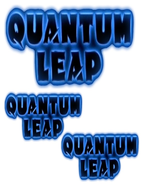 STICKERS Quantum Leap Logo Decals 7 and Pair of 3 | Etsy