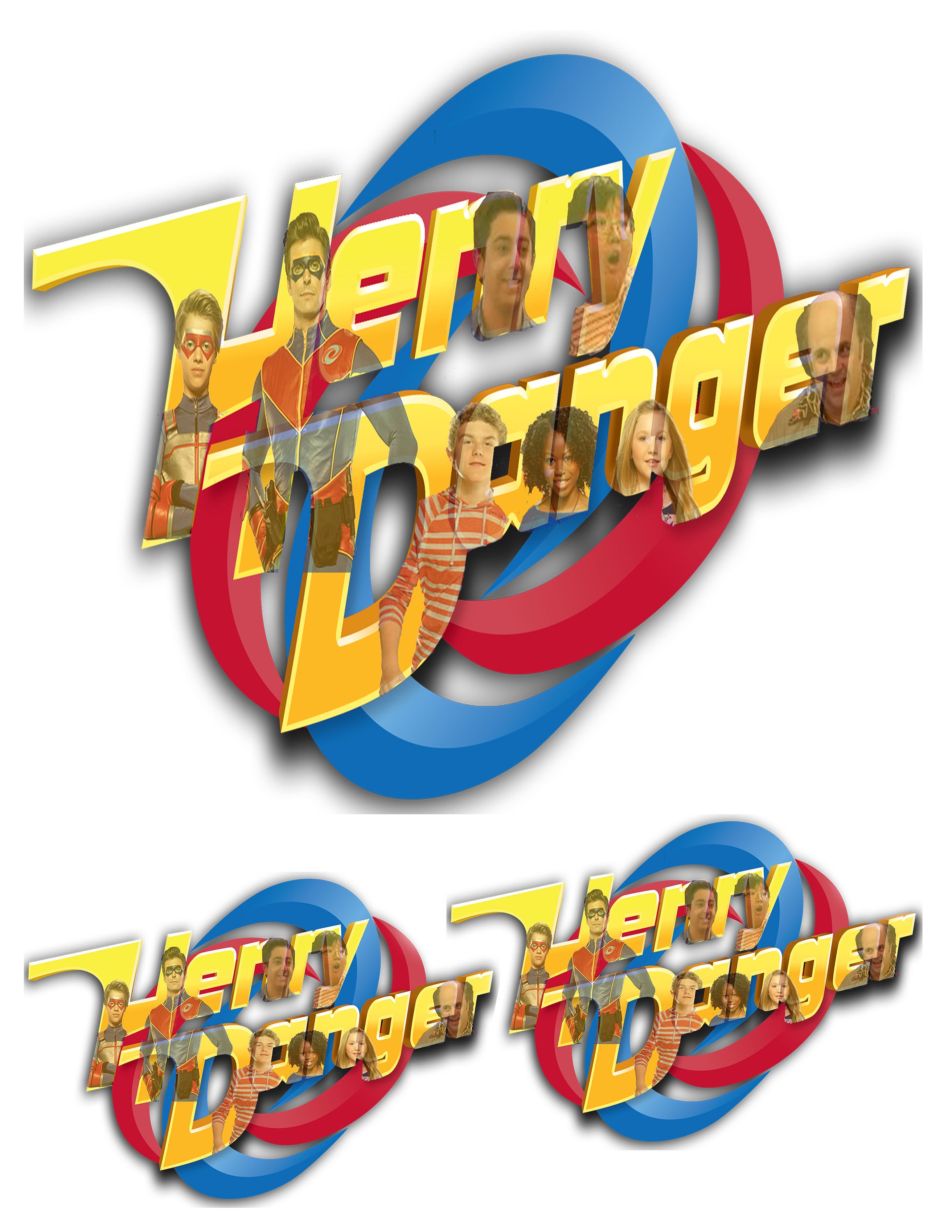 STICKERS Henry Danger Lineup Decals 7" and Pair of 3" - Etsy