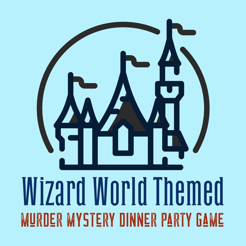 Wizard World Themed Murder Mystery Dinner Party Game 9-10 - Etsy