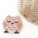 Miyuki Owl Brick Stitch Pattern, Beadwork Animal PDF Pattern, Miyuki ...