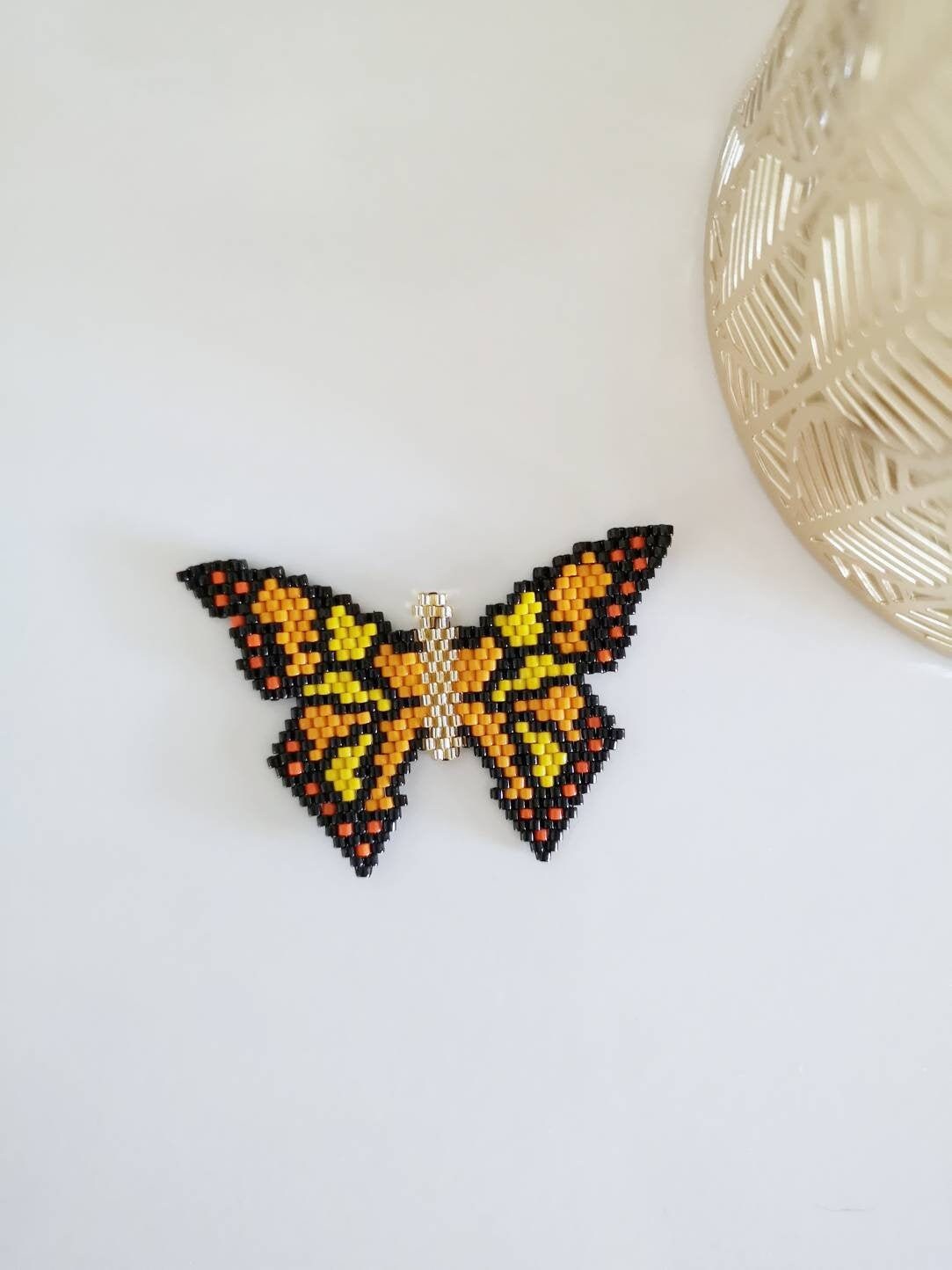 Miyuki Butterfly Pattern, Miyuki PDF Pattern, Butterfly PDF Pattern ...