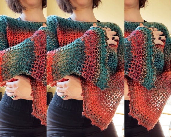 Crochet Ziggy Flare Top Written Pattern - Etsy