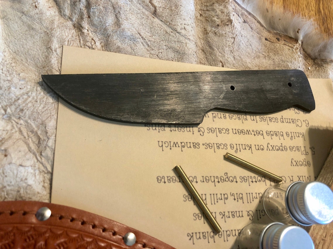 Beginner DIY Knife Kit Custom Survivalist Gift for Him - Etsy