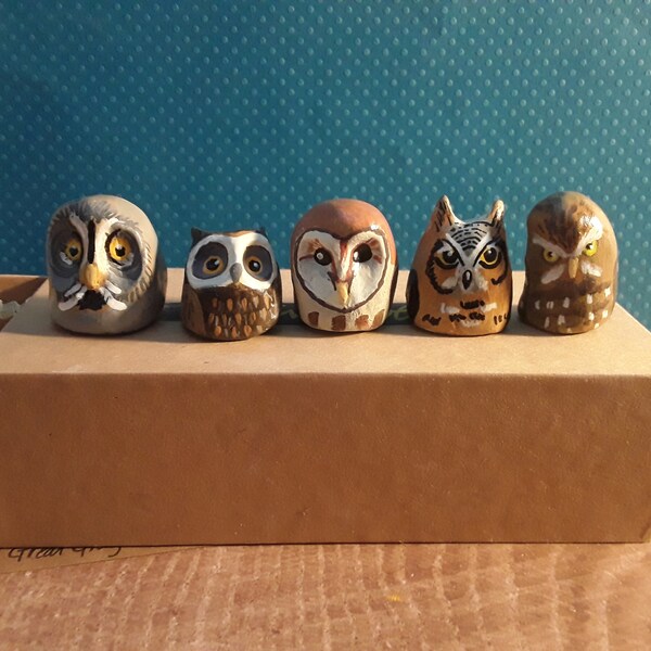 Clay Owl - Etsy