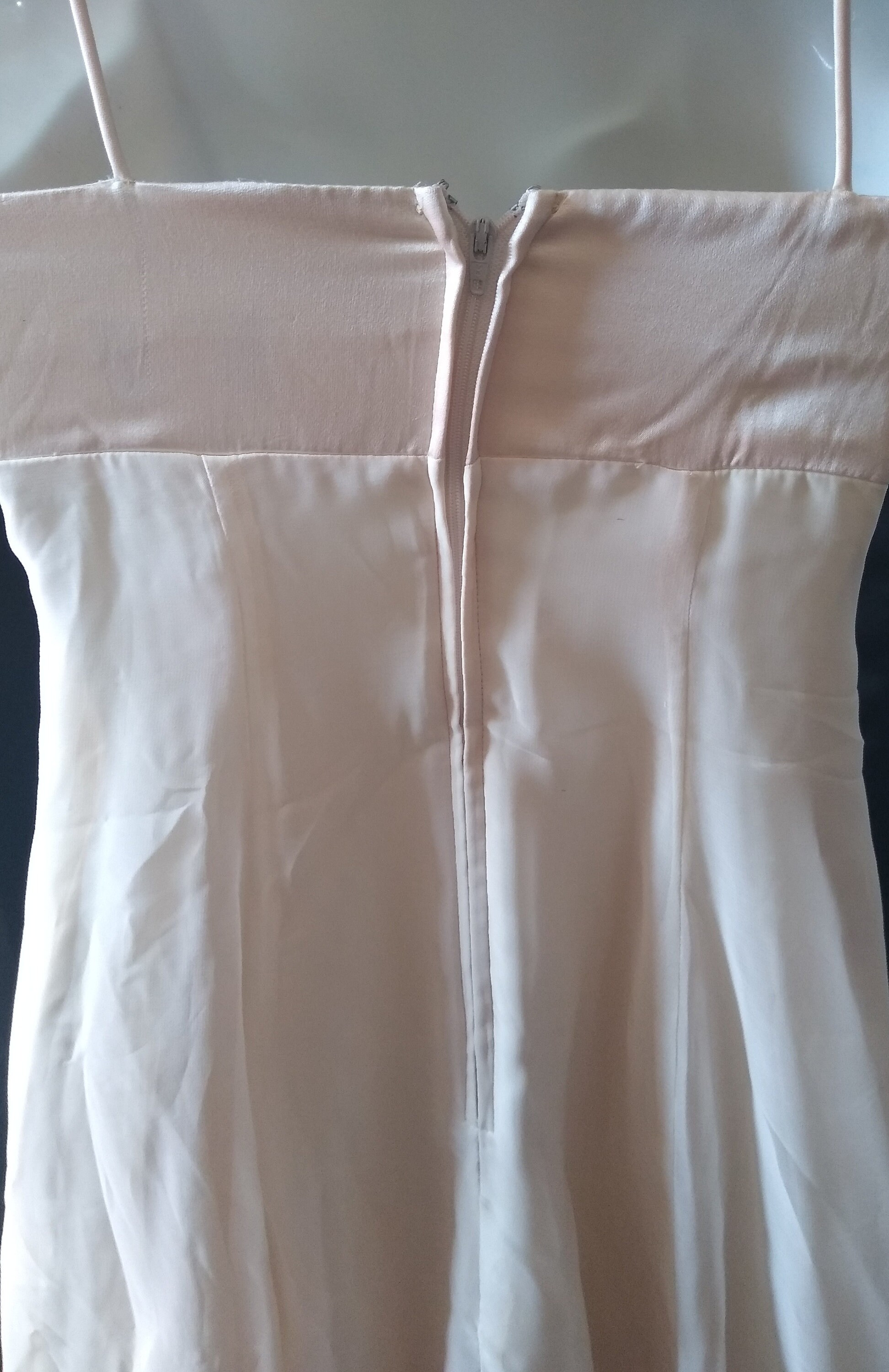 Vintage Champagne Beige Prom Dress - Etsy