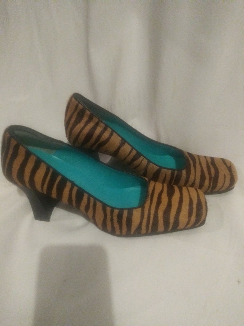Vintage Tiger Stripe Shoes - Etsy