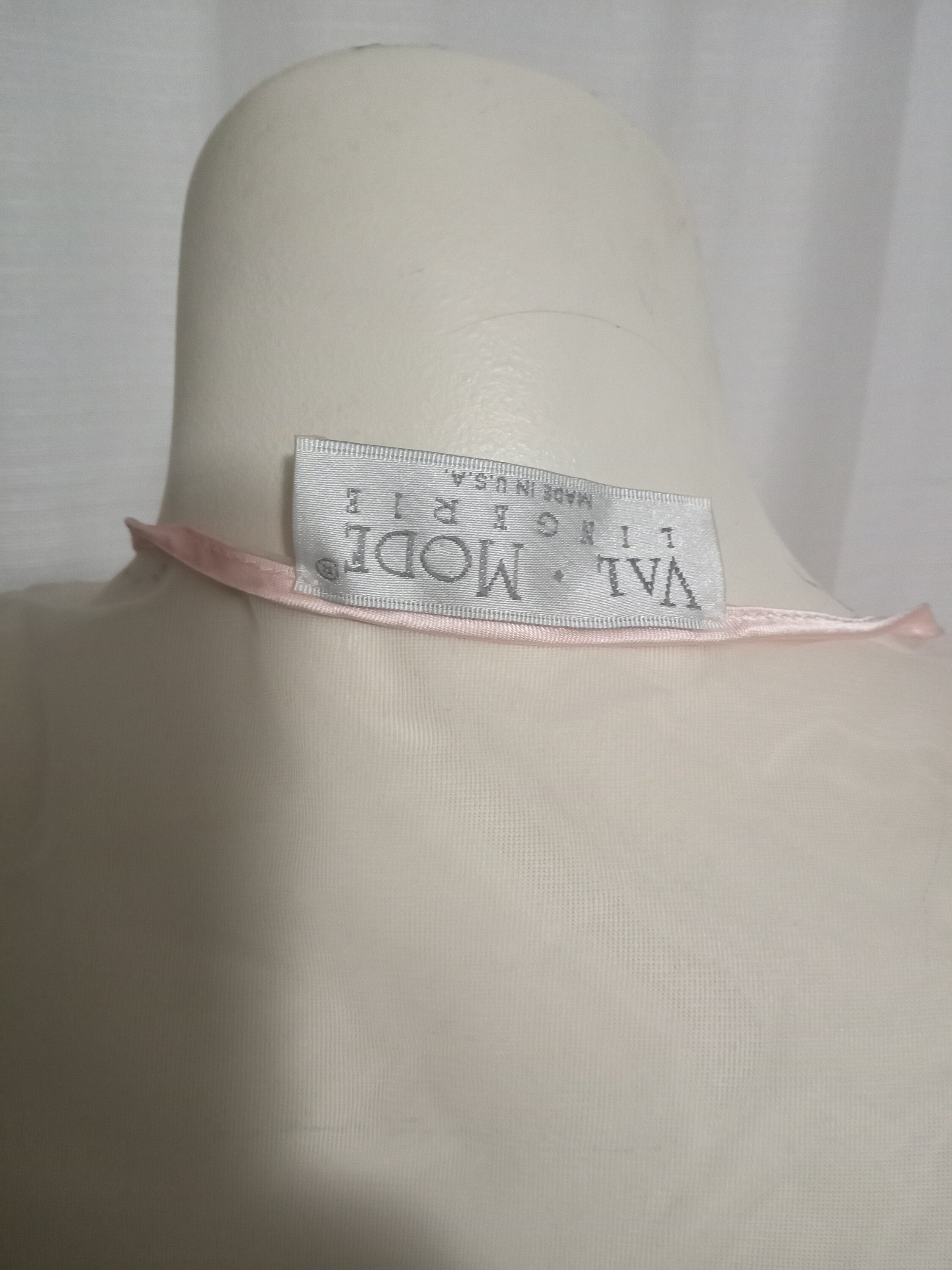 Vintage Sheer White Robe With Pink Flower Buds - Etsy