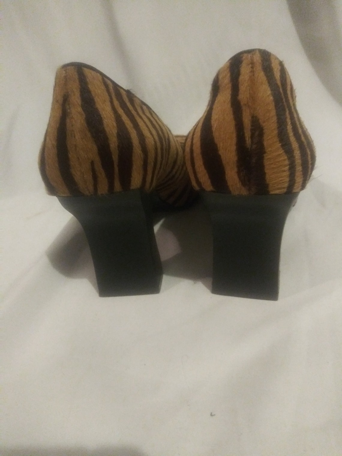 Vintage Tiger Stripe Shoes - Etsy