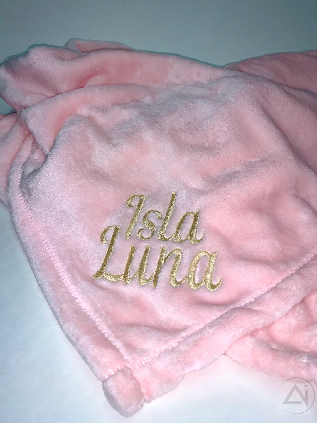Custom Baby Blanket, Embroidered Baby Blanket, Personalized Baby ...
