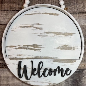 DIY, Interchangeable, Welcome Sign, Faith, Mountains, Unfinished Blanks ...