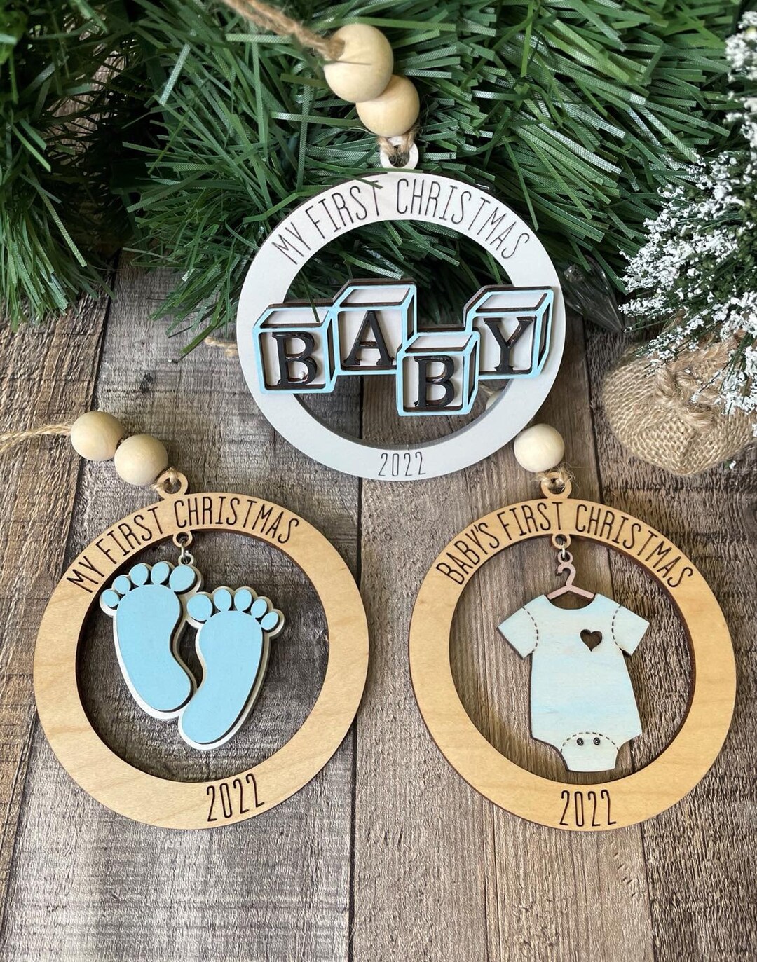 Baby's First Christmas, Dangle Ornament, My First Christmas, Ornament ...