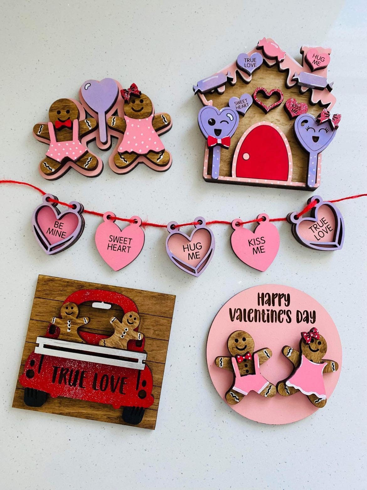 DIY 3 Tier Valentine's Day True Love Kit - Etsy