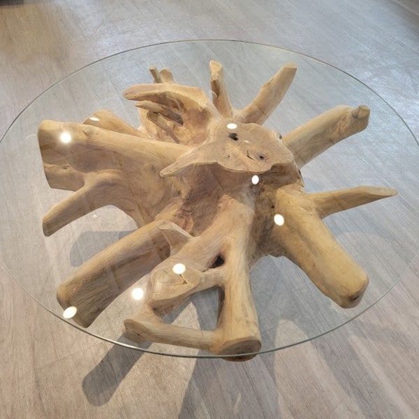 Teak Root Coffee Table - Etsy