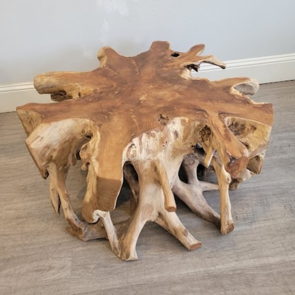 Teak Root Coffee Table - Etsy