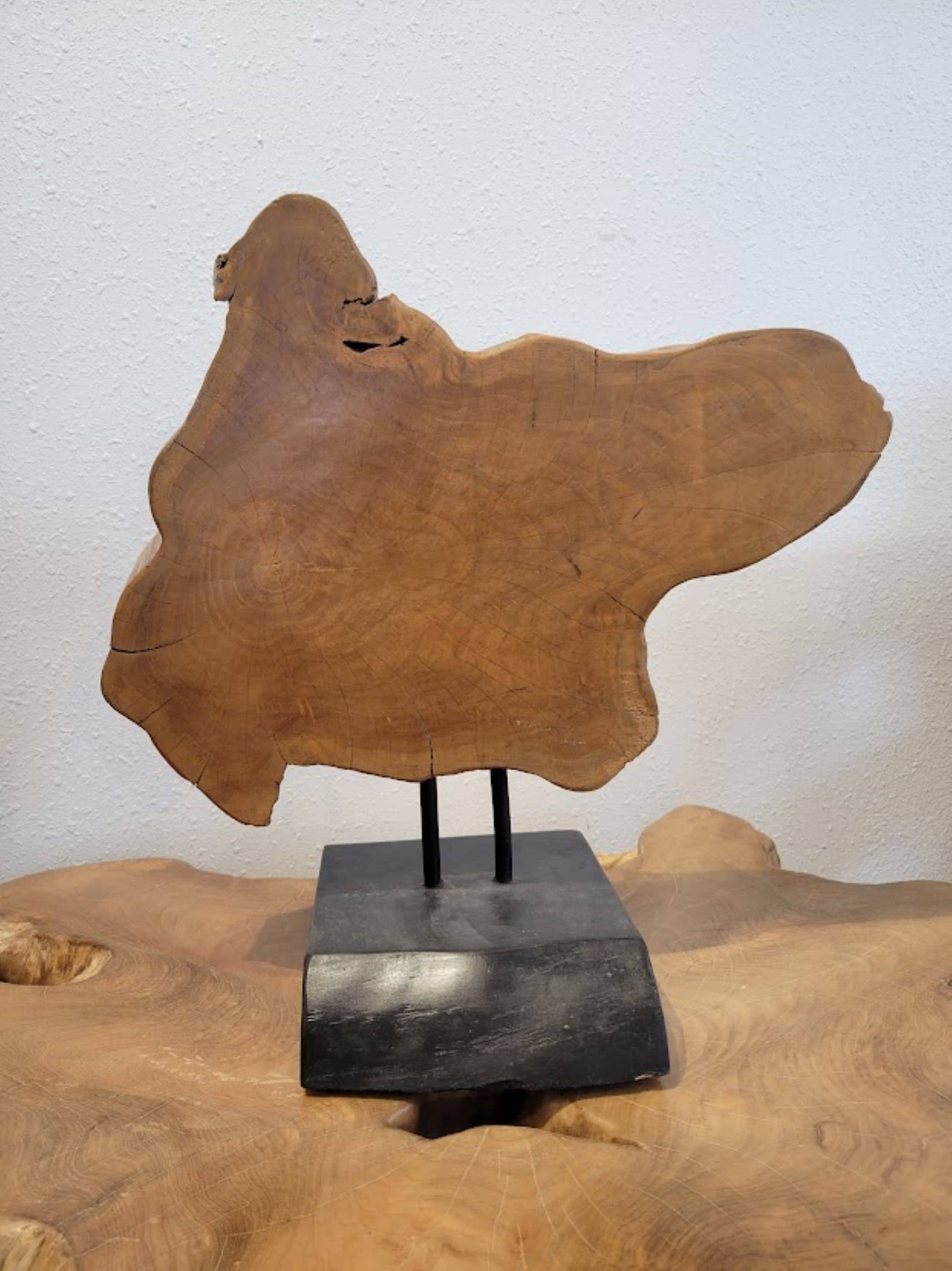 Teak Splash Table Art - Etsy