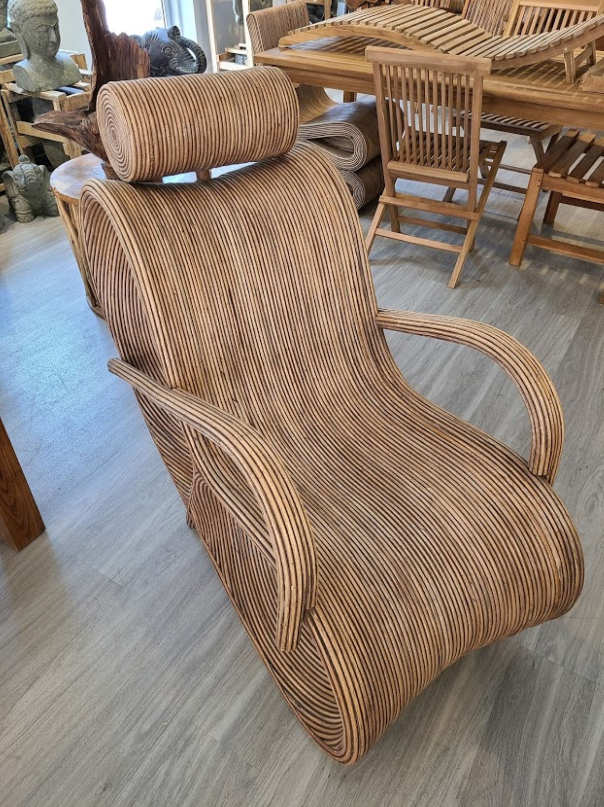 Rattan Infinity Chair With Arms - Etsy