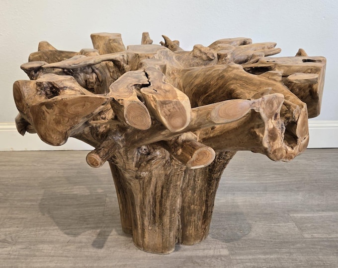 Teak Root Dining Table Base - Etsy