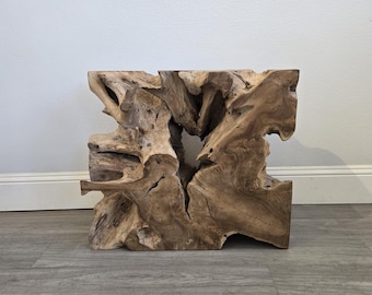 5 Ft Teak Root Console Table - Etsy