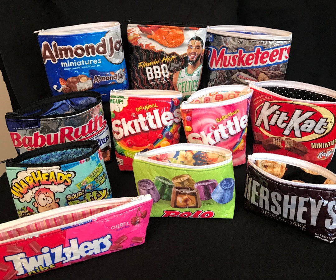 Zippered Candy or Chip Bags, Pouch, Tote - Etsy
