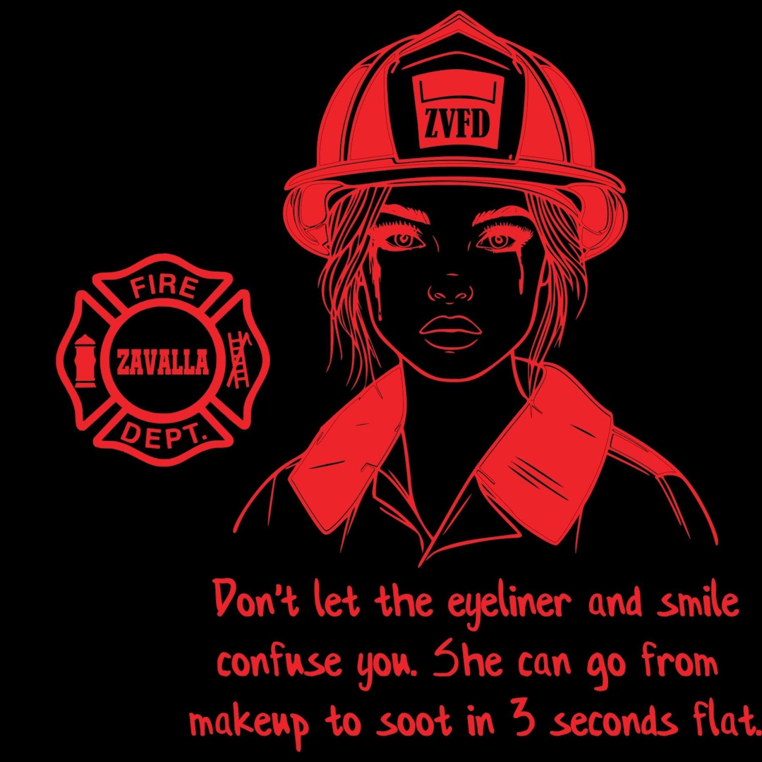 Makeup to Soot, Firefighter - Etsy