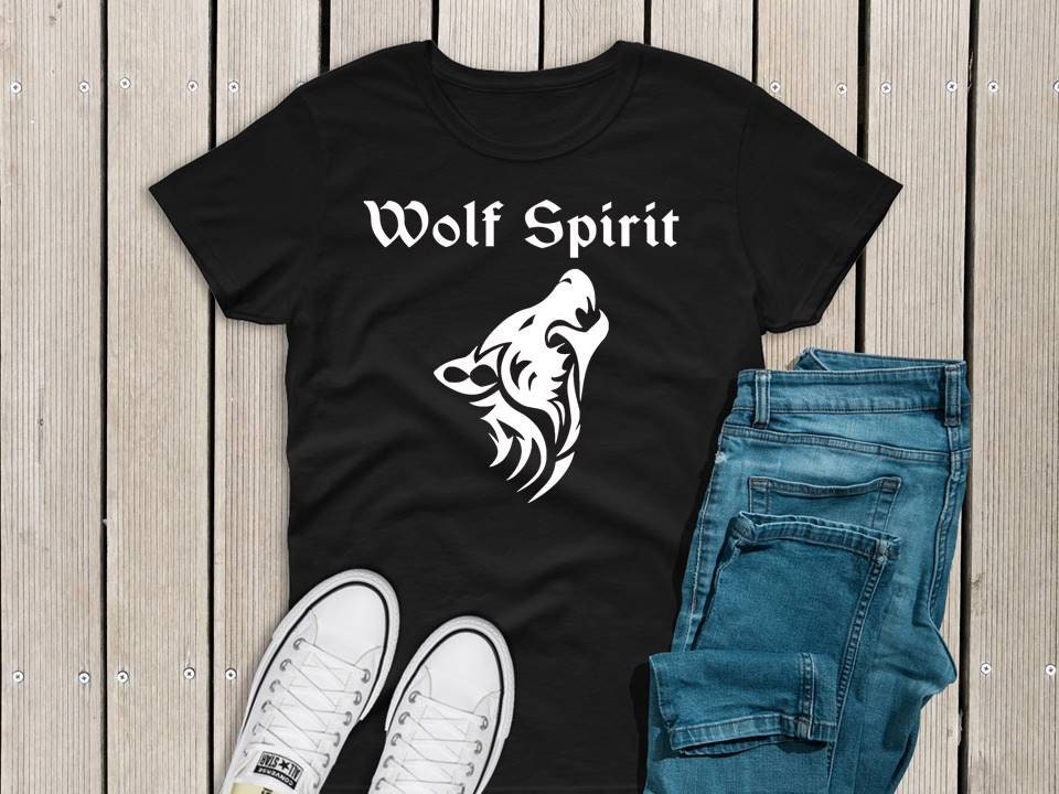 Tribal Wolf Spirit - Etsy