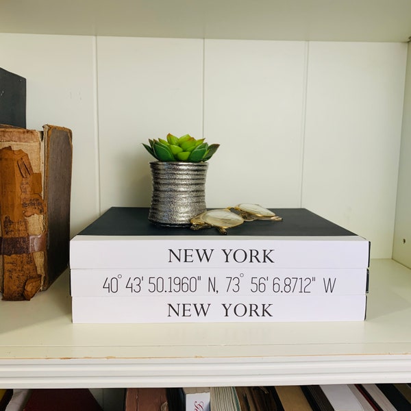 Designer Book Stack - Etsy