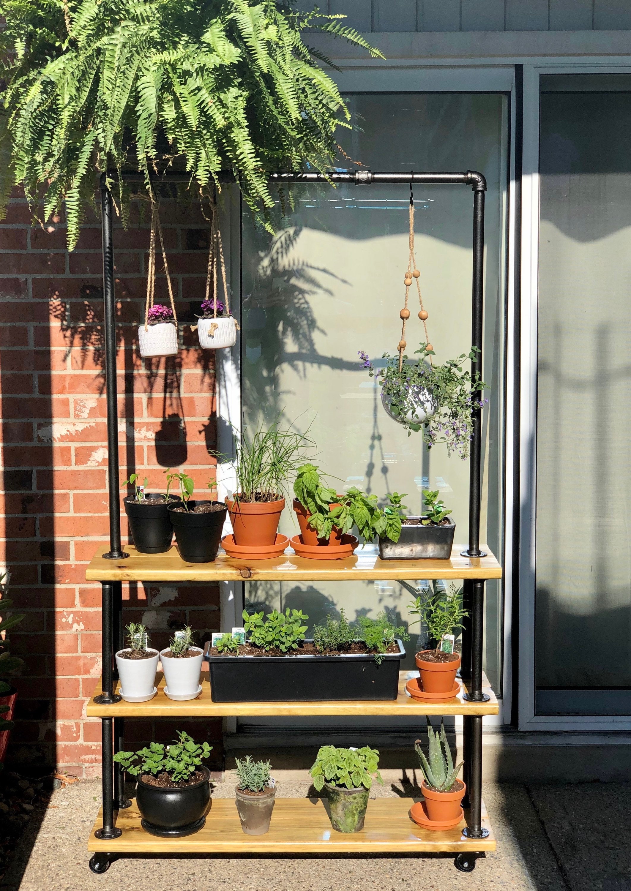 Plant Cart Industrial Weatherized Indoor / Outdoor - Etsy