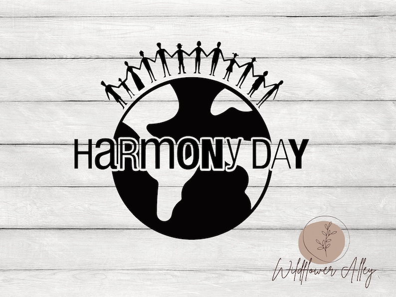 Harmony Day SVG, Cut File, Sublimation, Harmony Day, Everyone Belongs ...