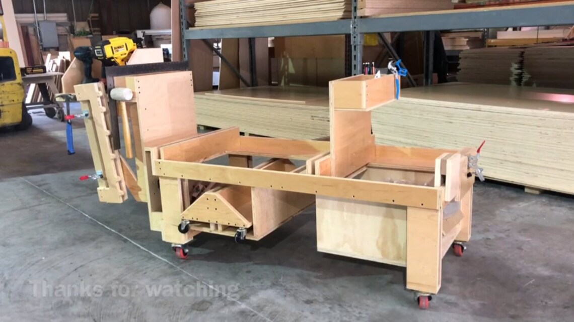 Mobile Cabinet Assembly Workstation Plans - Etsy