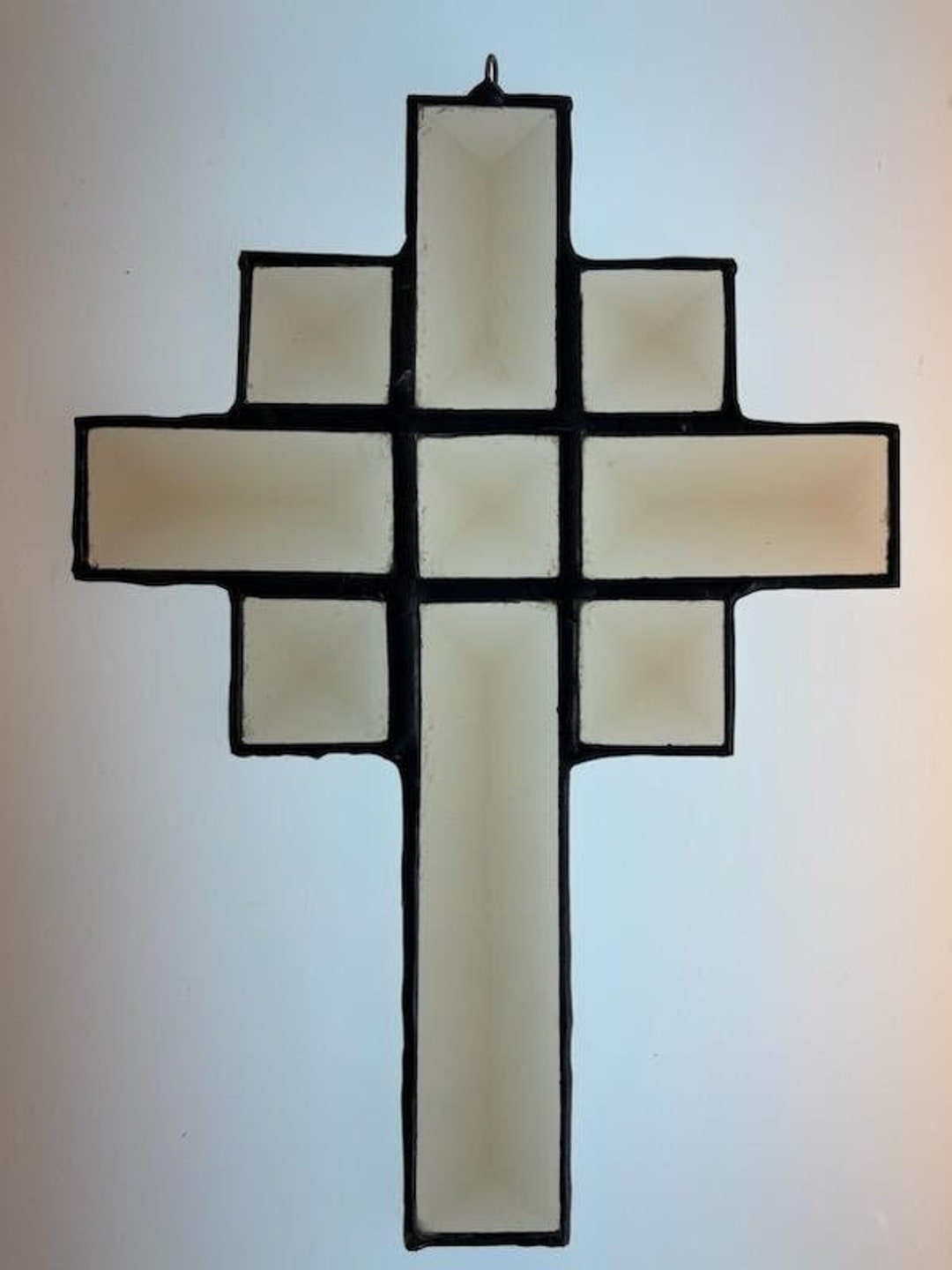 Amber 9 Bevel Cross - Etsy
