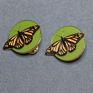 Butterfly Enamel Lapel Pin - Etsy