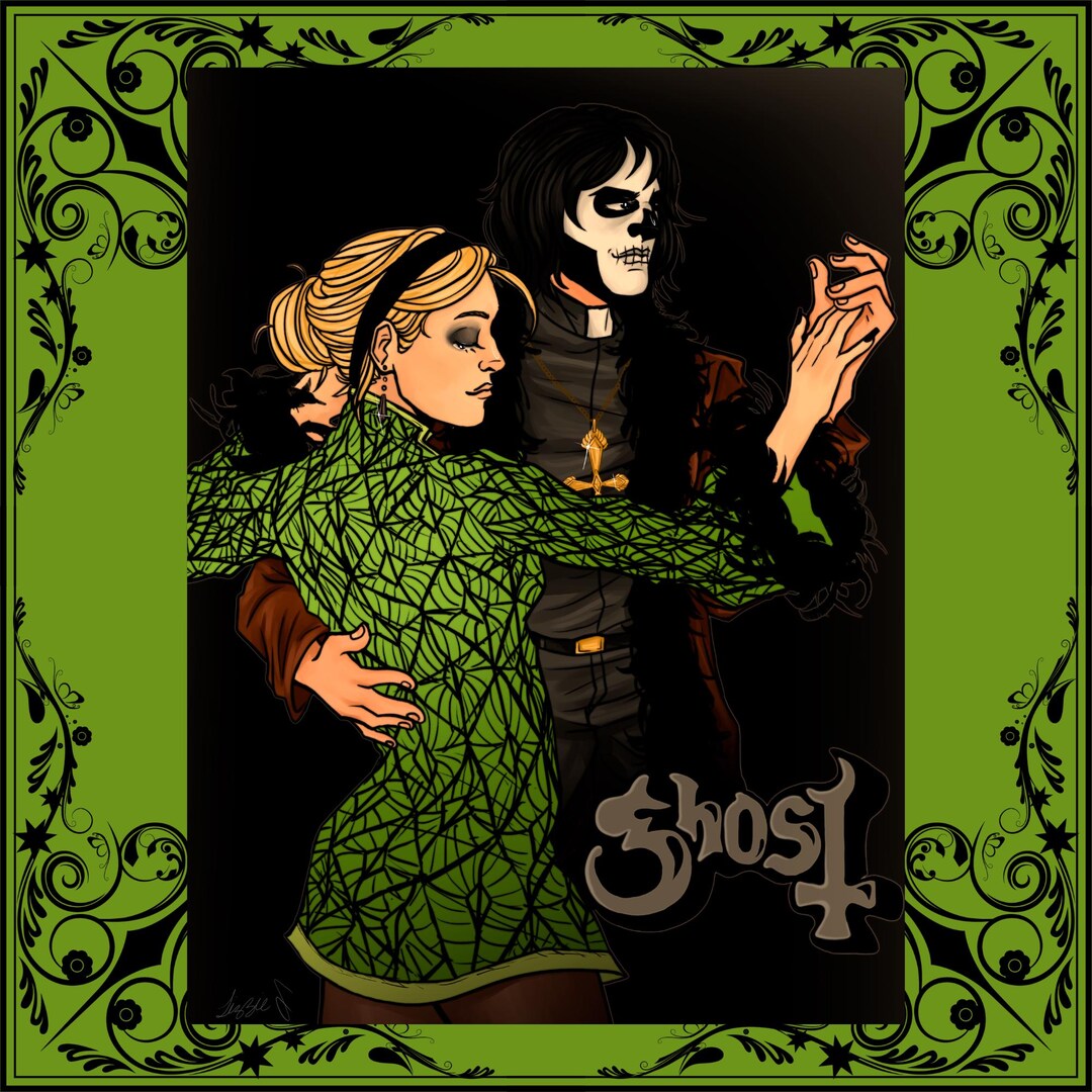 Young Sister & Nihil Art Print Wall-art Ghost Band - Etsy