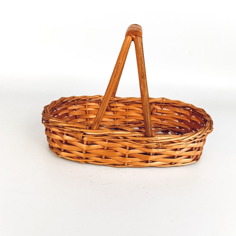 Basket With Handle - Etsy