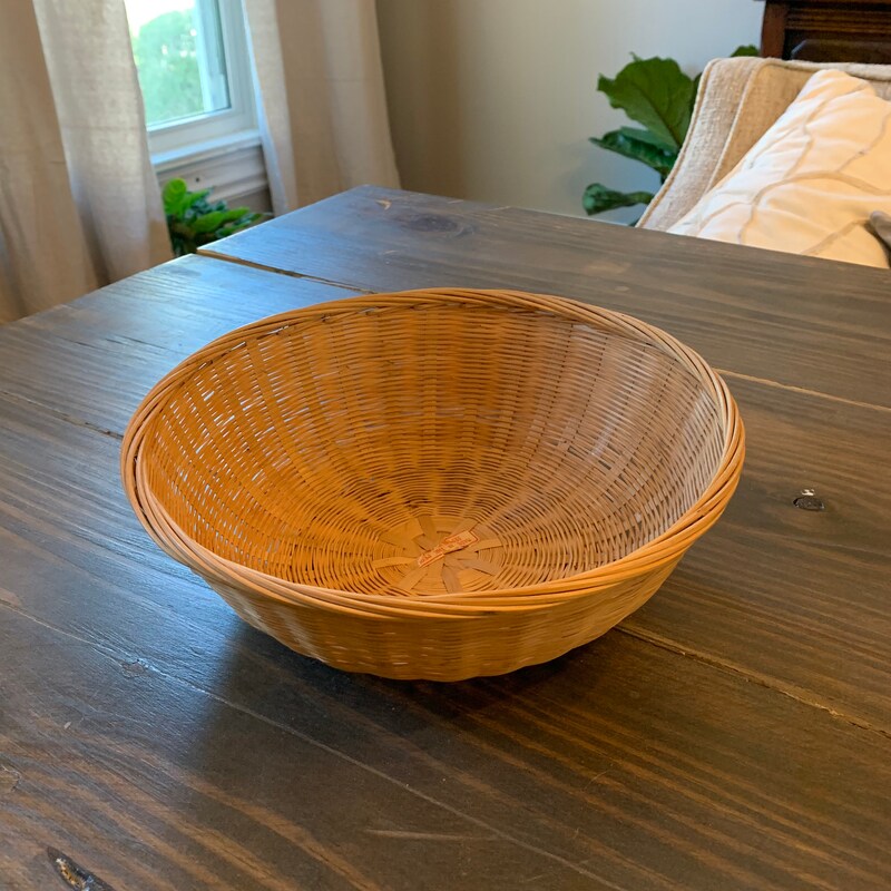 Rieten mand van de muur - Etsy Nederland