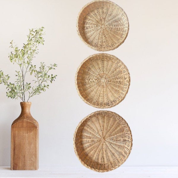 Wall Basket Set - Etsy