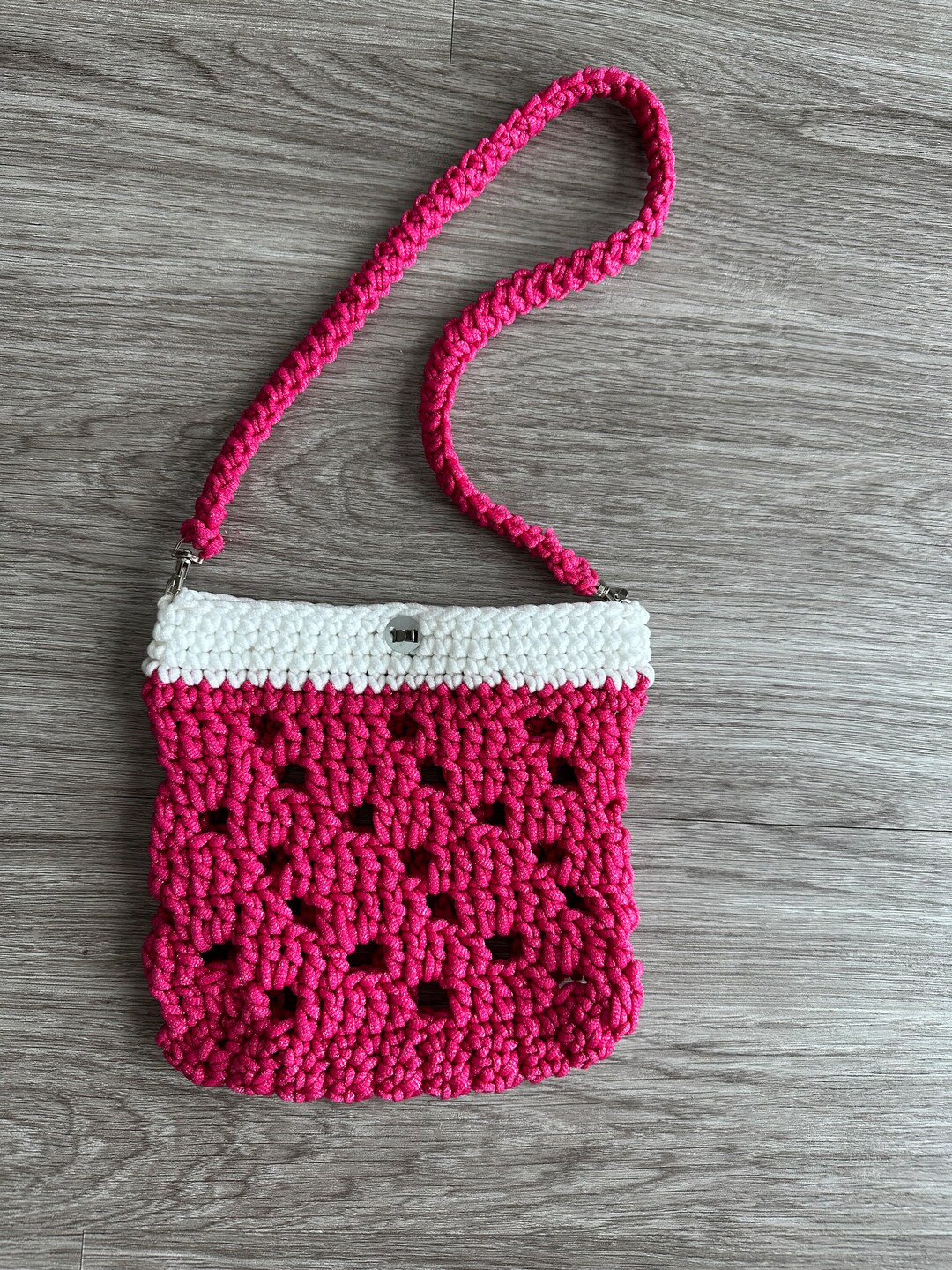 Crochet Phone Bag, Cross Body Bag, Crochet Bag, Crochet Shoulder Bag ...