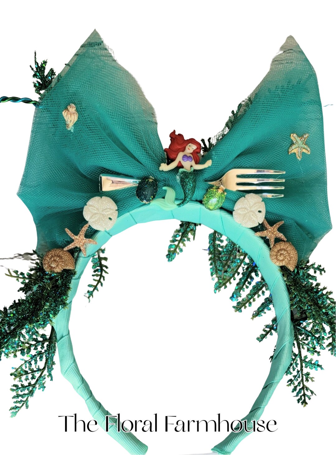 Little Mermaid Themed Mouse Ears - Etsy