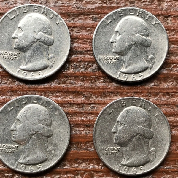 1965 Washington Quarter - Etsy