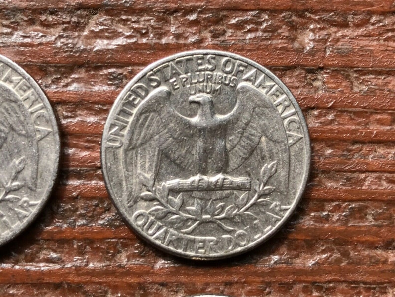 1965 George Washington Quarters set of 4 Coins. - Etsy