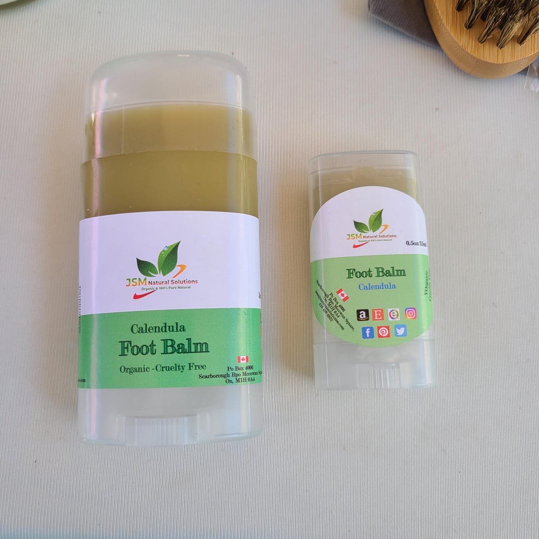 Calendula Double Butter Foot Balm Soothing Cream Rejuvenating Foot ...