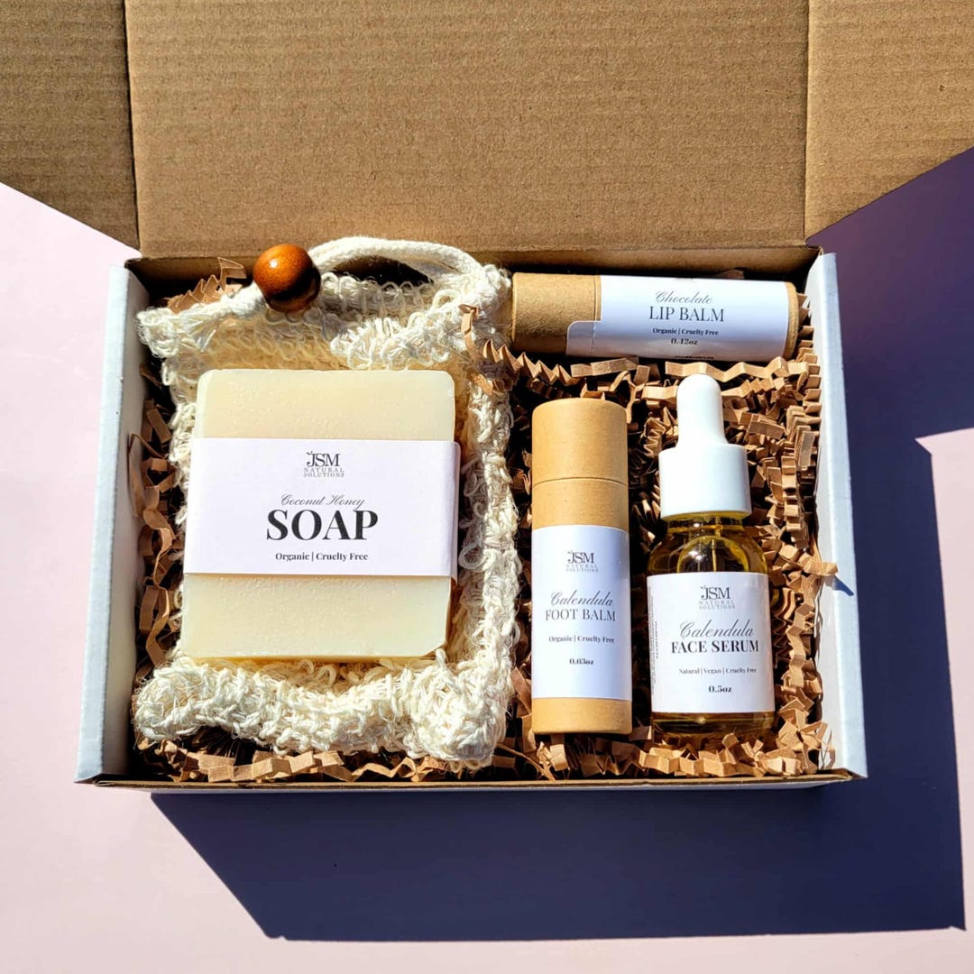 Holistic Wellness Gift Basket for Sister Treat Box Women Self Care Spa ...