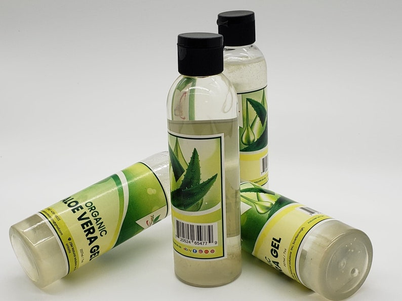 Aloe Vera Gel 100 Pure Organic 7 28oz For Skin And Hair Etsy