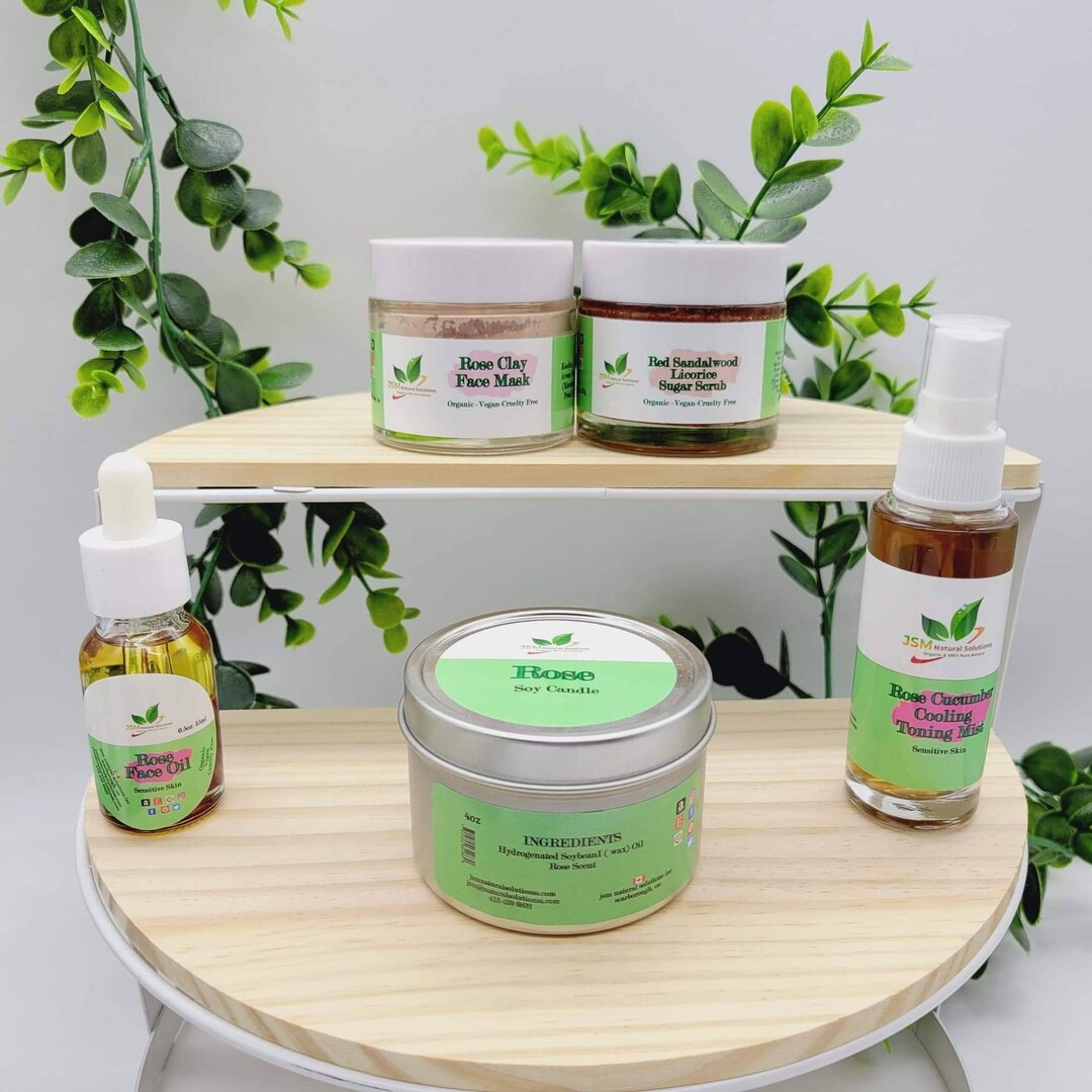 Sensitive Skin Care Set Natural Skin Friendly Self Care Kit Included ...