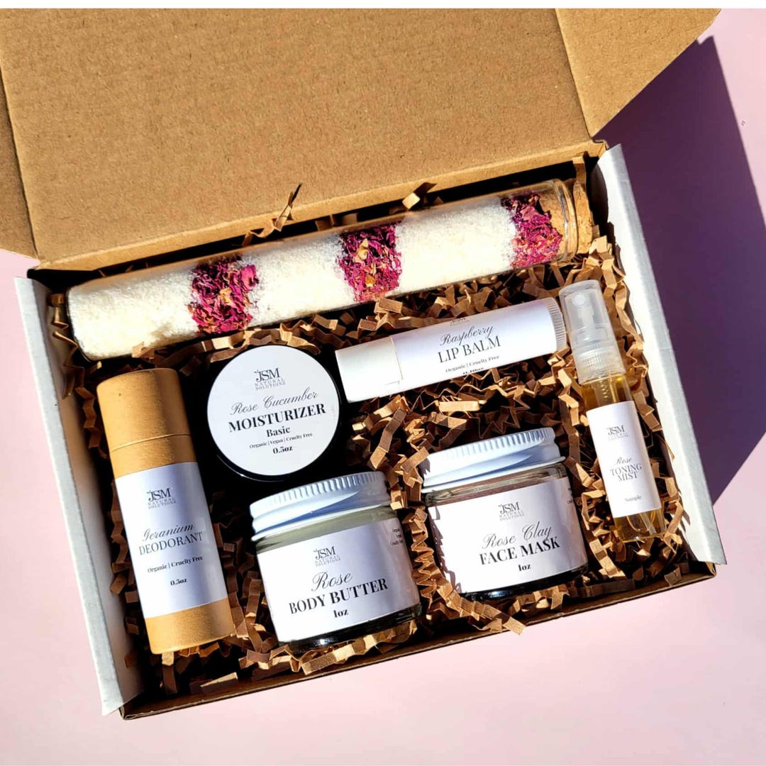 Organic Skincare Set Teen Hamper Box New Mum Gift Birthday Gift for ...