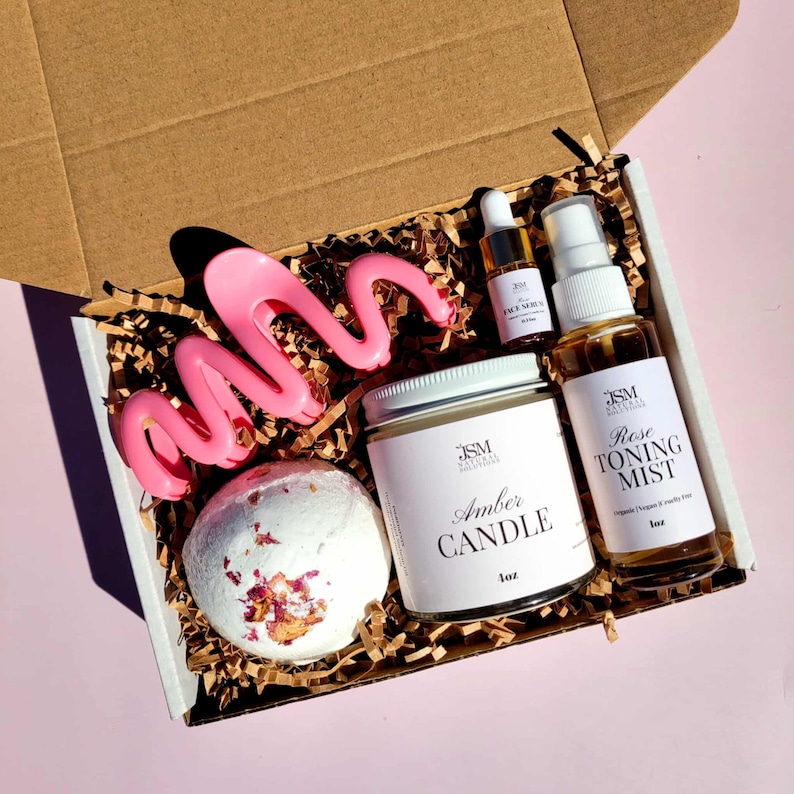 Organic Skincare Set Teen Hamper Box New Mum Gift Birthday Gift ...
